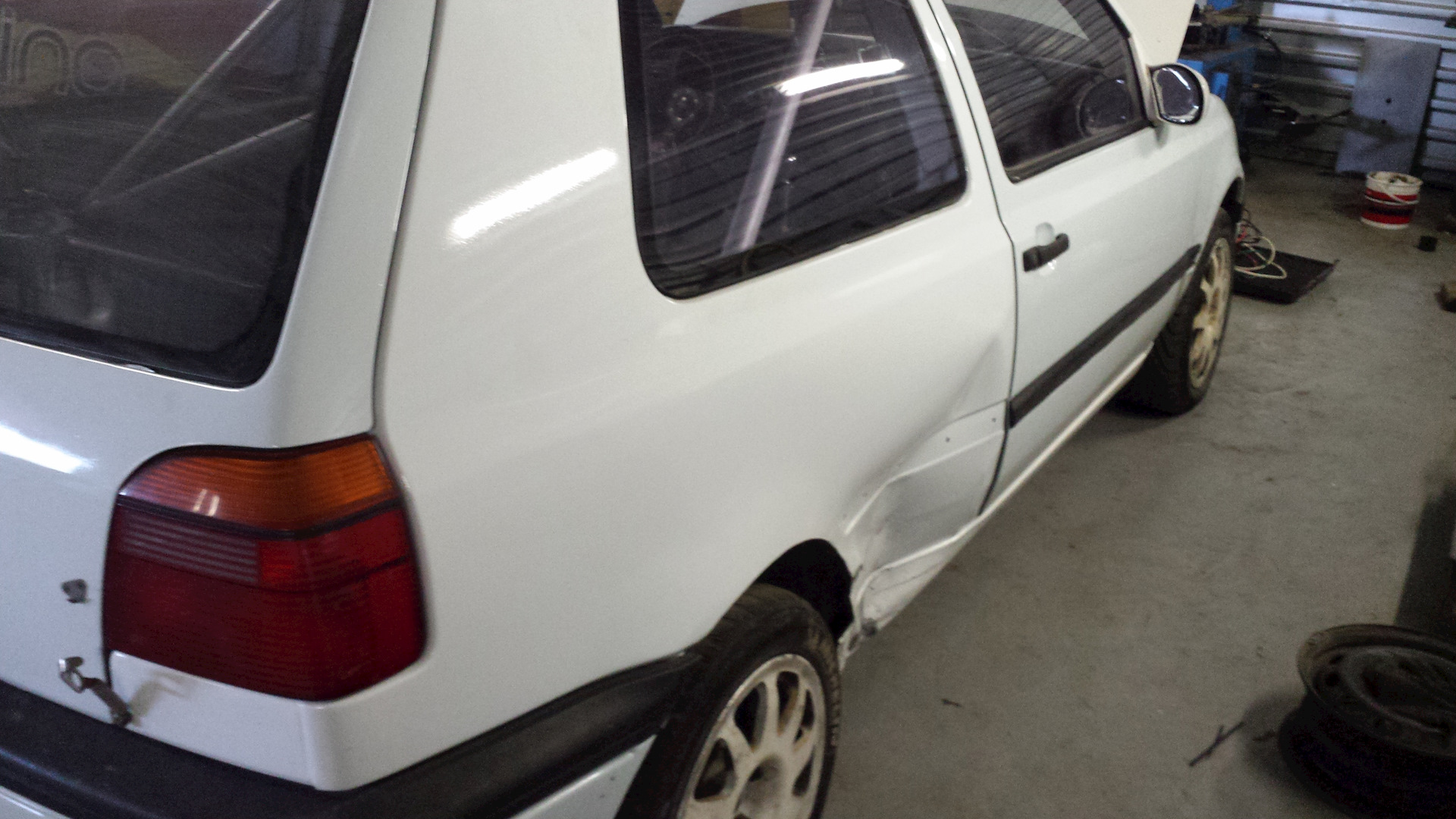 Зализываем раны — Volkswagen Golf GTI Mk3, 2 л, 1992 года | кузовной ...