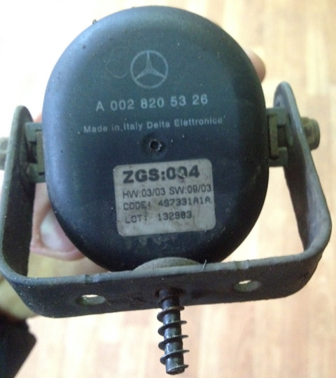 A0028205326 СИГНАЛ ЗВУКОВОЙ ПРОТИВОУГОННОЙ СИСТЕМЫ (CONTROL UNIT ...