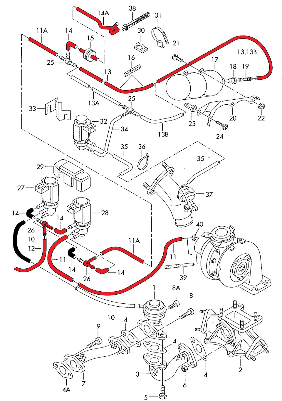 Вопрос по клапану N75 — Audi Allroad (C5), 2,5 л, 2001 года ...