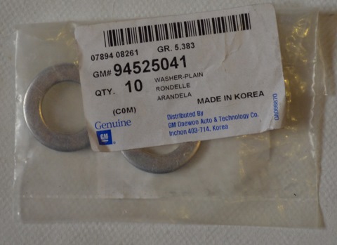 94525041 Шайба задней ступицы (Matiz) OSM GM | Запчасти на DRIVE2