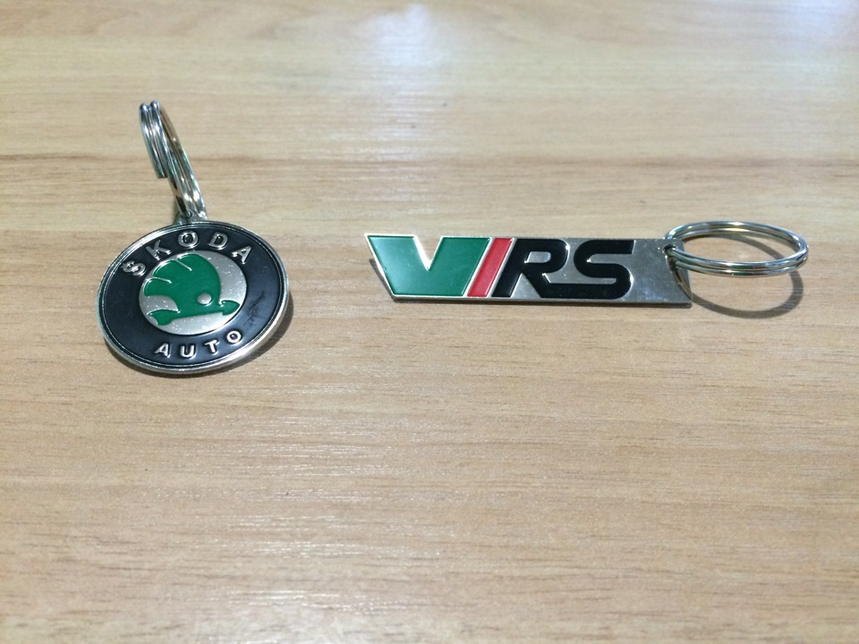 Брелок Skoda и VRS — DRIVE2