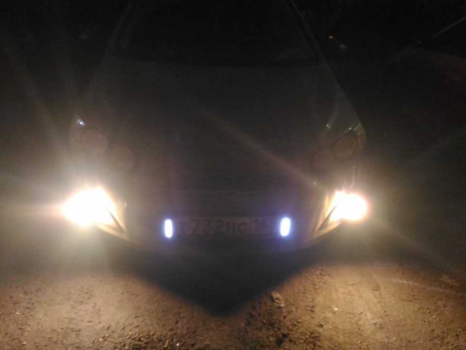 Дневные Ходовые Огни — Chevrolet Aveo Sedan (2G), 1,6 л, 2013 года ...