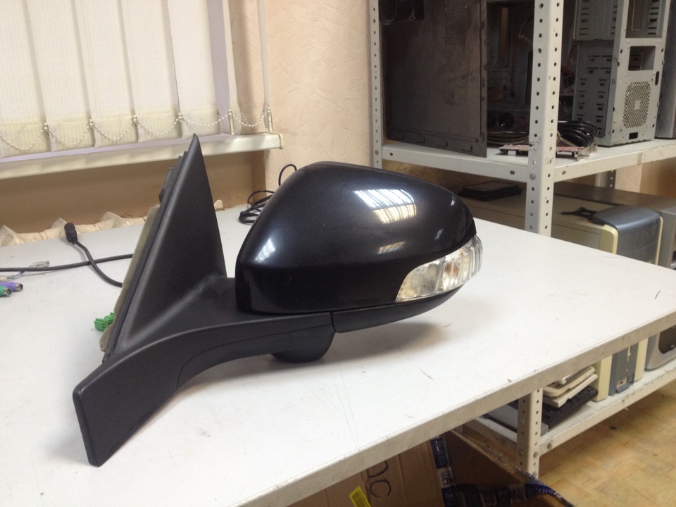 Рестайлинговые зеркала R Design S80 II — Volvo S80 (2G), 2,5 л, 2008 ...