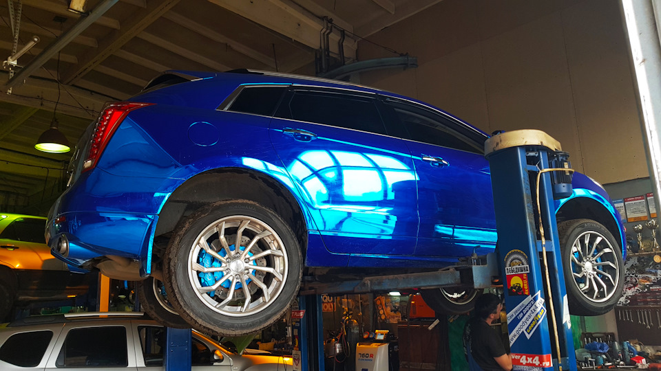 Нашёл стук спереди… — Cadillac SRX (2G), 3 л, 2010 года | визит на ...