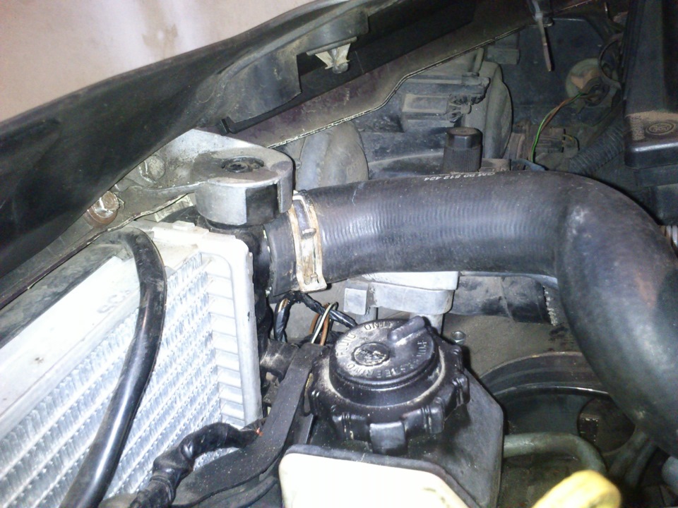 Ремонт системы охлаждения — Opel Vectra B, 2 л, 1996 года | своими ...