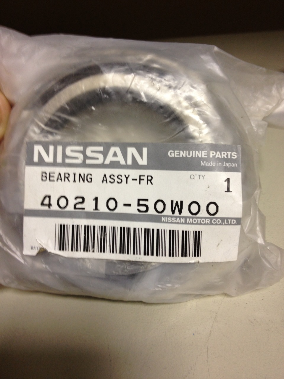 4021050W00 Комплект подшипника ступицы колеса NISSAN INFINITI ...