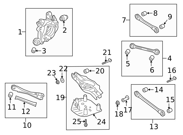 552232B100 Упорная пластина втулки подвески KIA HYUNDAI | Запчасти на ...