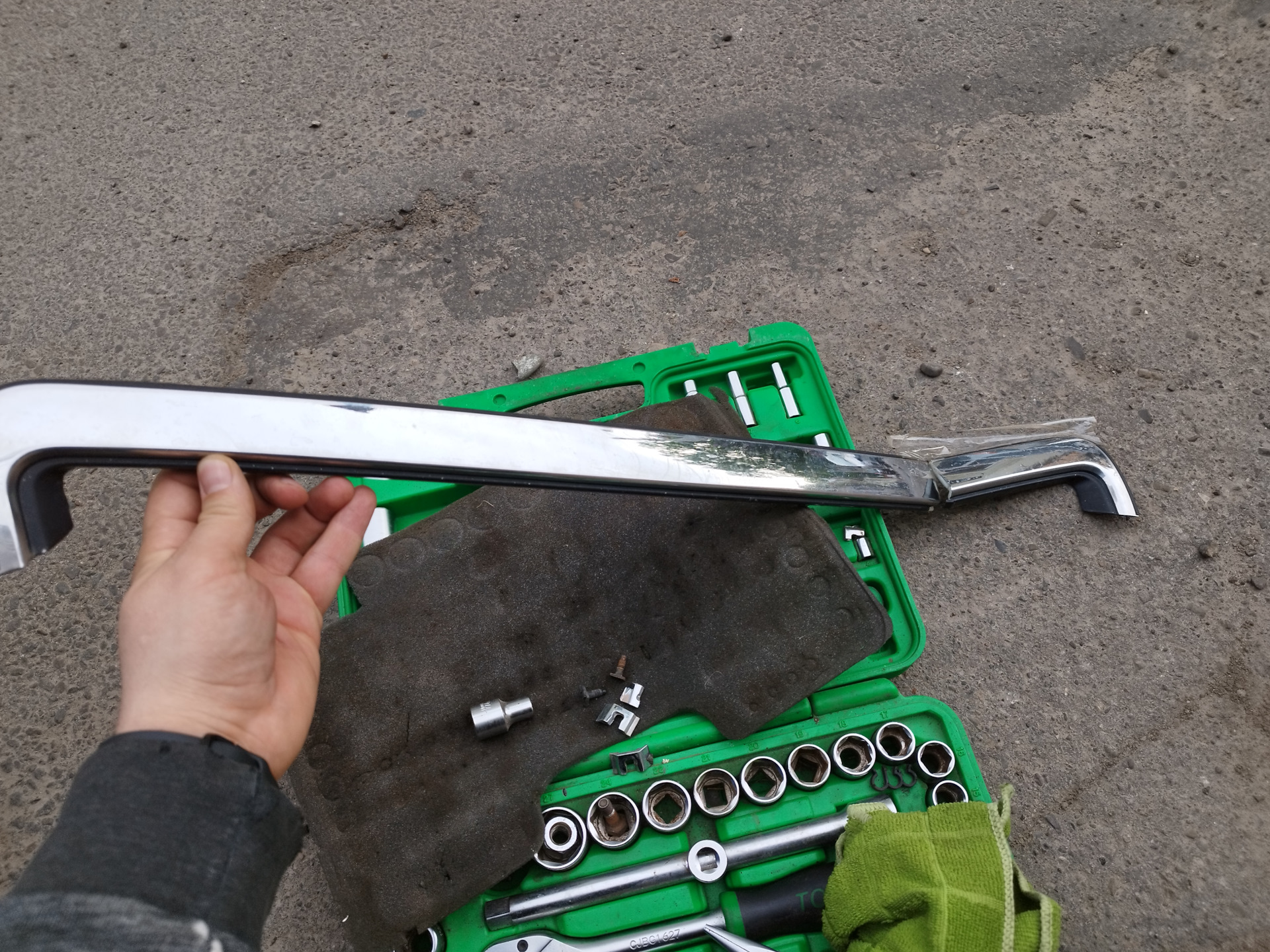 Накладка капота (сабля) на Авео Т250 (96648691-GM) — Chevrolet Aveo ...