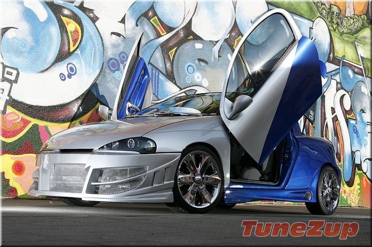 tigra tuning — Opel Tigra, 1,6 л, 1998 года | тюнинг | DRIVE2