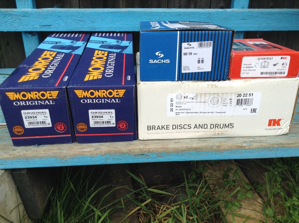 Замена задних стоек — Nissan Almera II (N16), 1,5 л, 2005 года | своими руками | DRIVE2