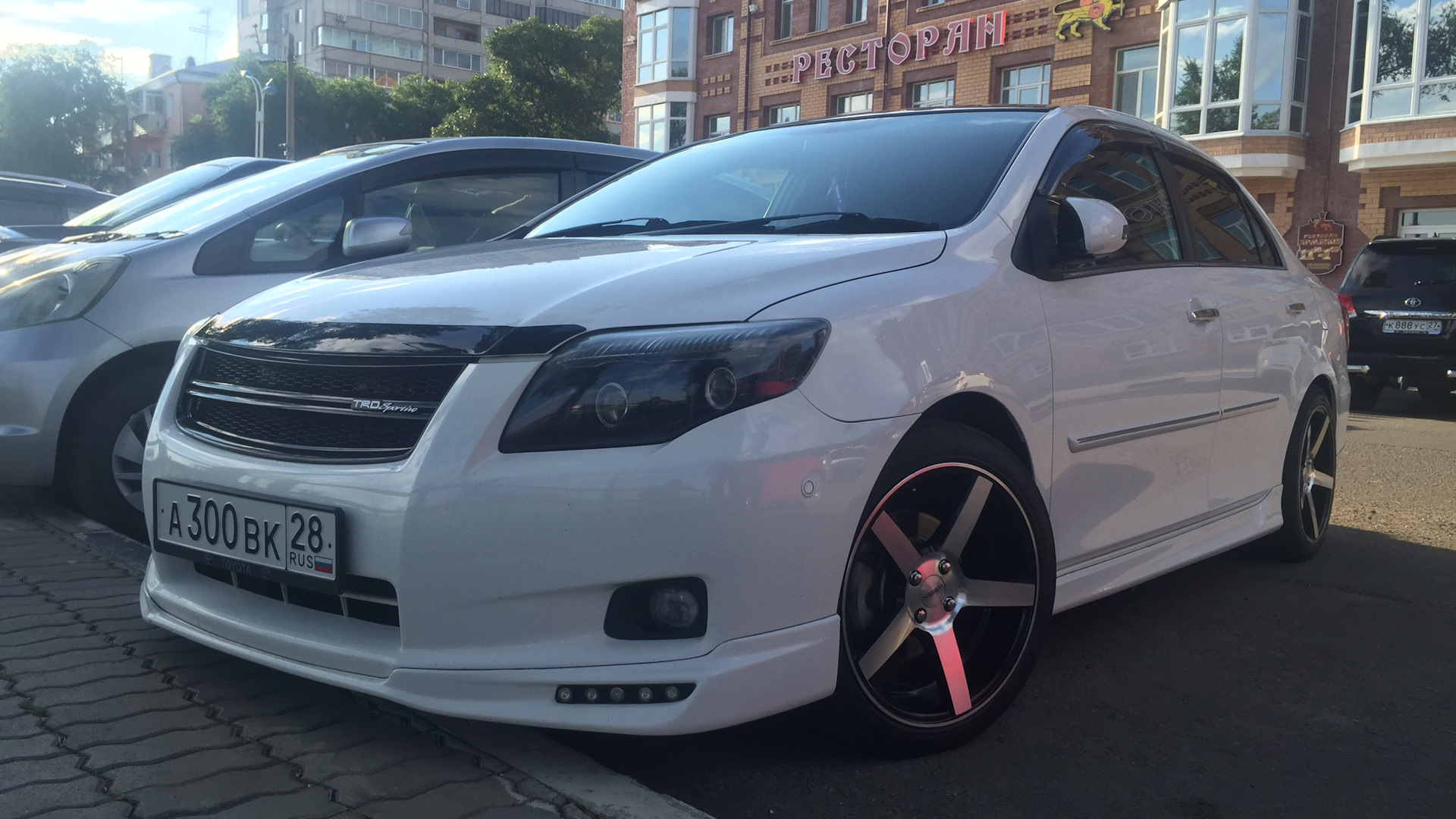 Toyota Corolla Axio (E140) 1.8 бензиновый 2009 | ***LUXEL*** на DRIVE2