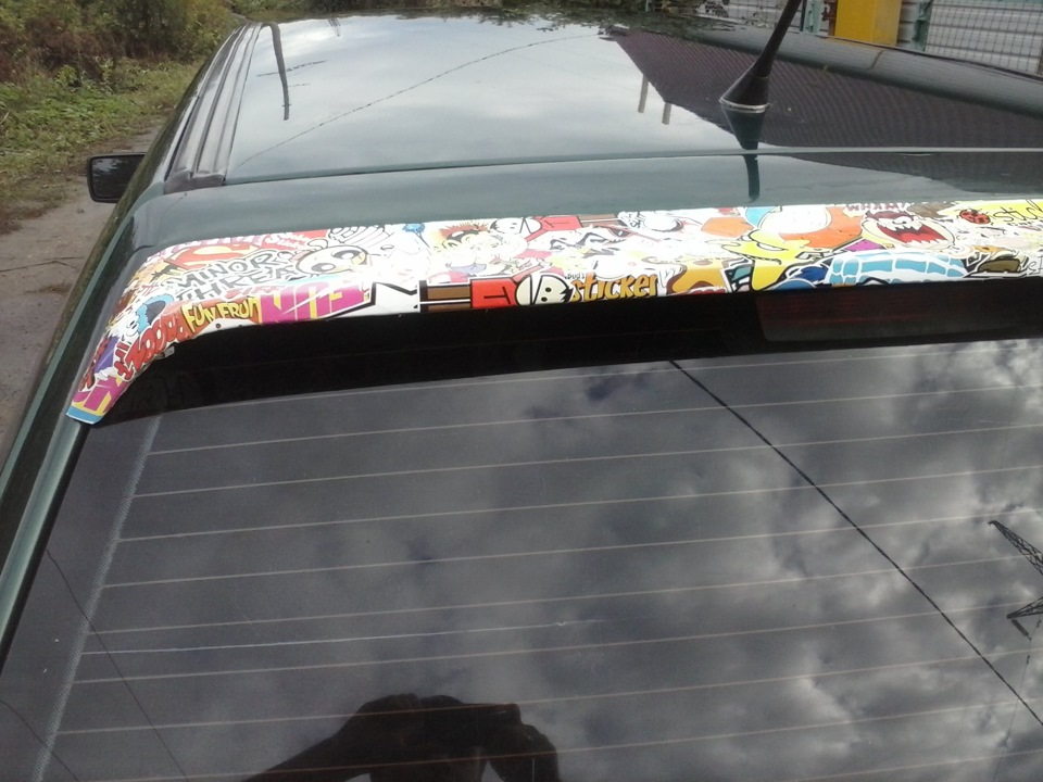 sticker bombing — Volkswagen Golf Mk3, 1,6 л, 1997 года | стайлинг | DRIVE2
