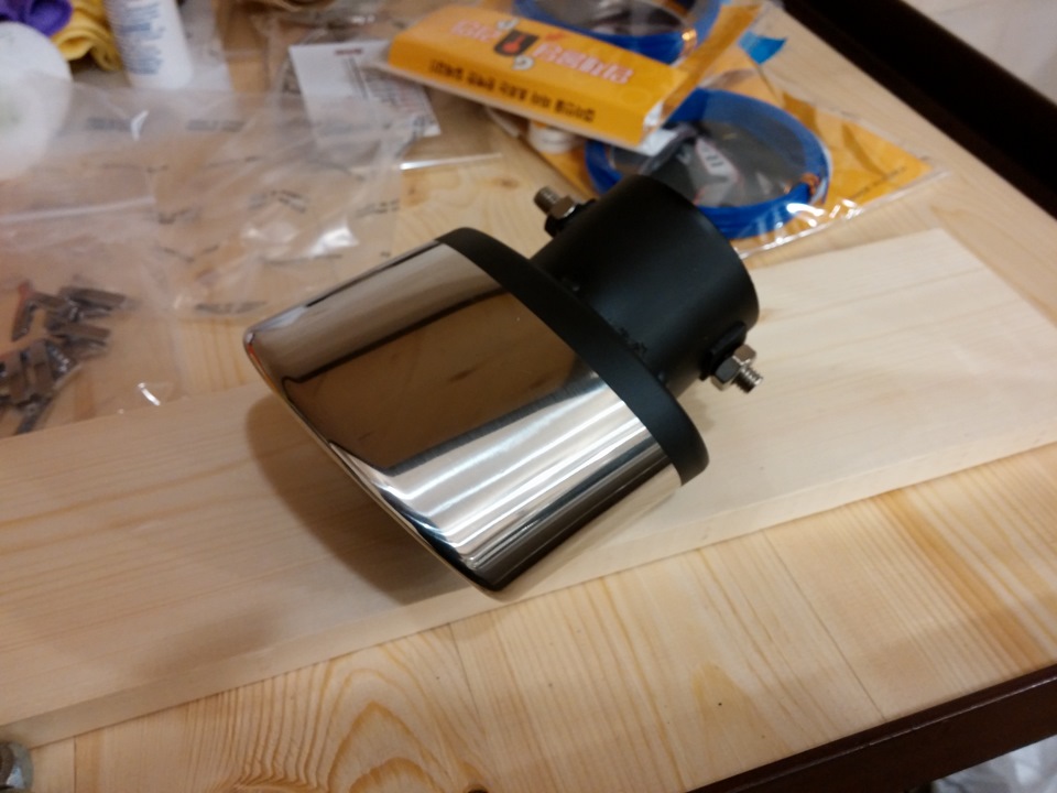 Others. ч.9. Новый вид глушителя, отбойники дверей. — Hyundai Elantra ...