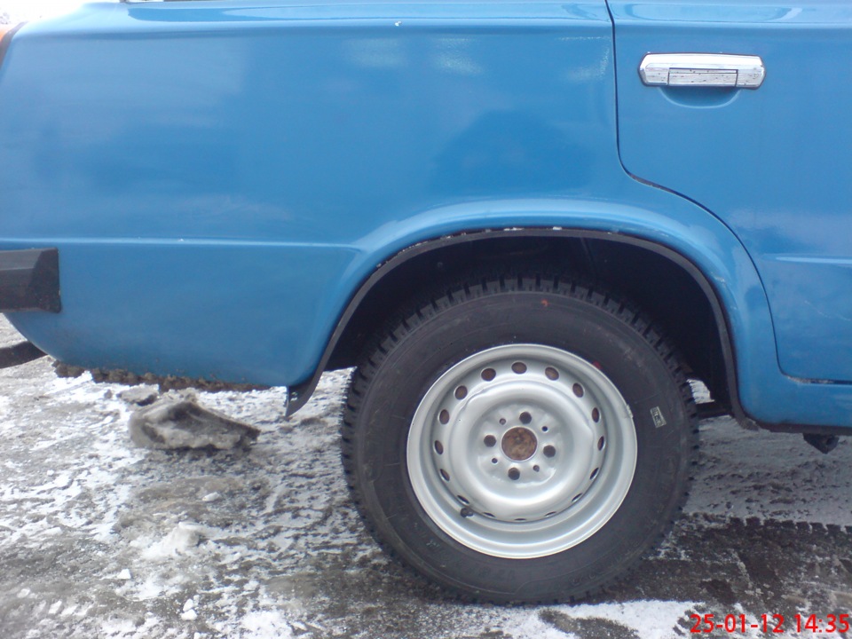 Мой комплект резины на дисках для зимы — Lada 2102, 1,2 л, 1972 года ...