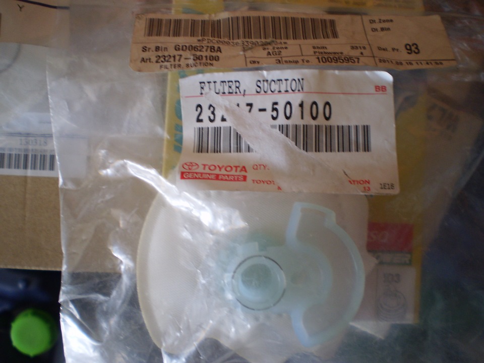 топливная система — Subaru Legacy (BL/BP), 2 л, 2006 года | расходники ...