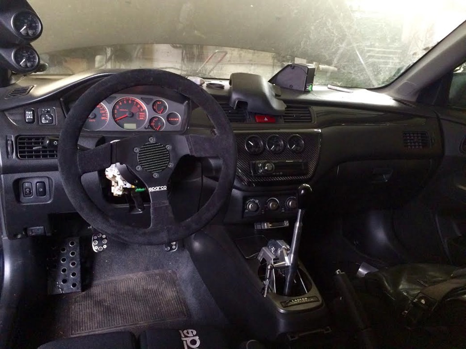 Sparco R323 + — Mitsubishi Lancer Evolution IX, 2 л, 2006 года | тюнинг ...