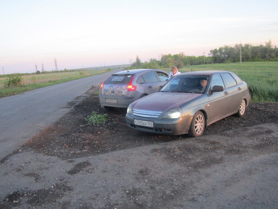 Заряженные на гонки. 402 метра (открытие летнего сезона) — Lada Приора ...