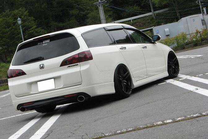 Задняя губа . — Honda Accord Wagon (7G), 2,4 л, 2003 года | тюнинг | DRIVE2