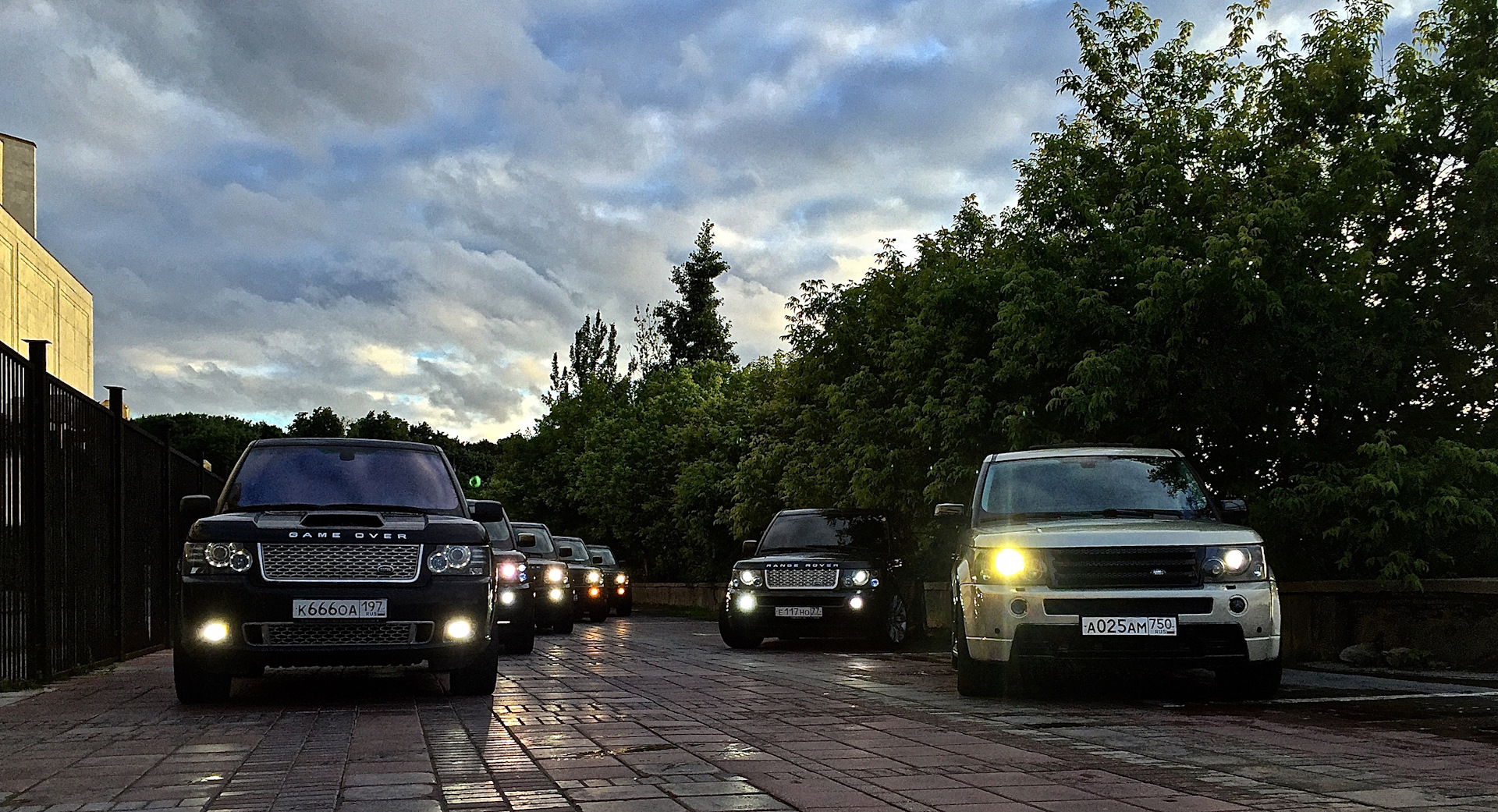 Встреча и фотосет Range Rover Clan — Land Rover Range Rover (3G), 4,2 л ...