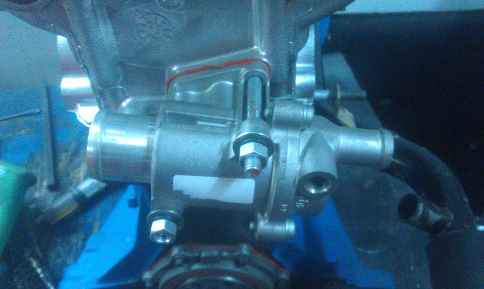 Сцепление, помпа, патрубки) — Lada Калина Хэтчбек (1G), 1,6 л, 2007 ...