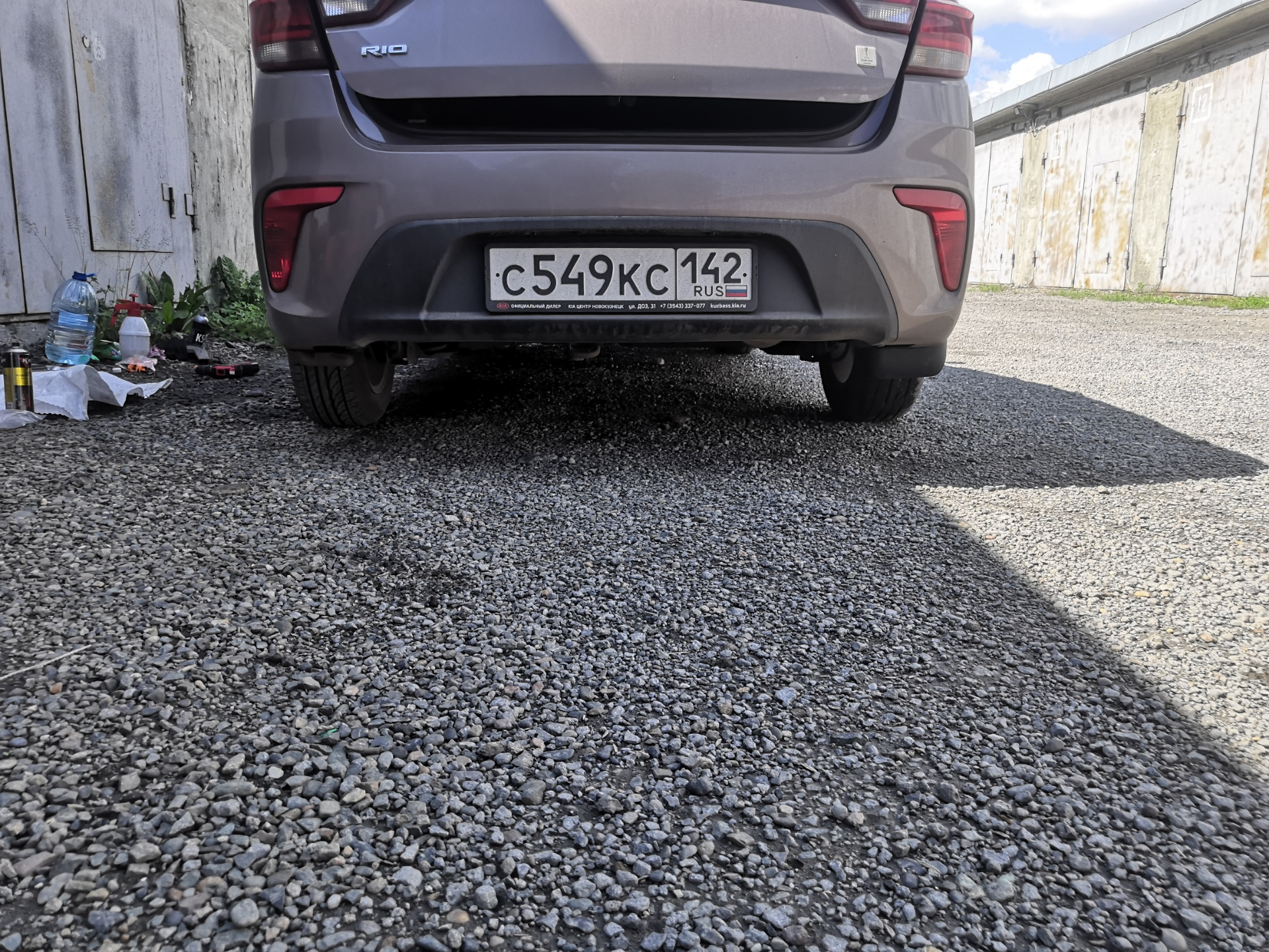 Задние брызговики норпласт — KIA Rio (4G), 1,6 л., 2020 года ...