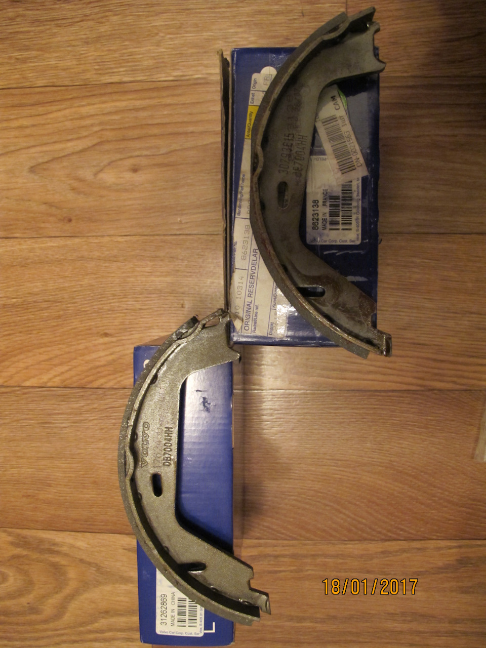 31262869 Колодки тормозные барабанные Volvo | Запчасти на DRIVE2