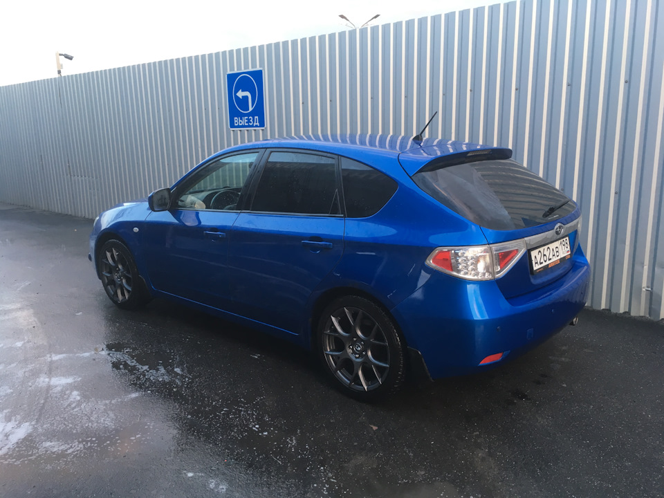 ls Flow Forming RC07 7,5x17 5x100 — Subaru Impreza (GE, GH), 2 л, 2008 года | колёсные диски ...