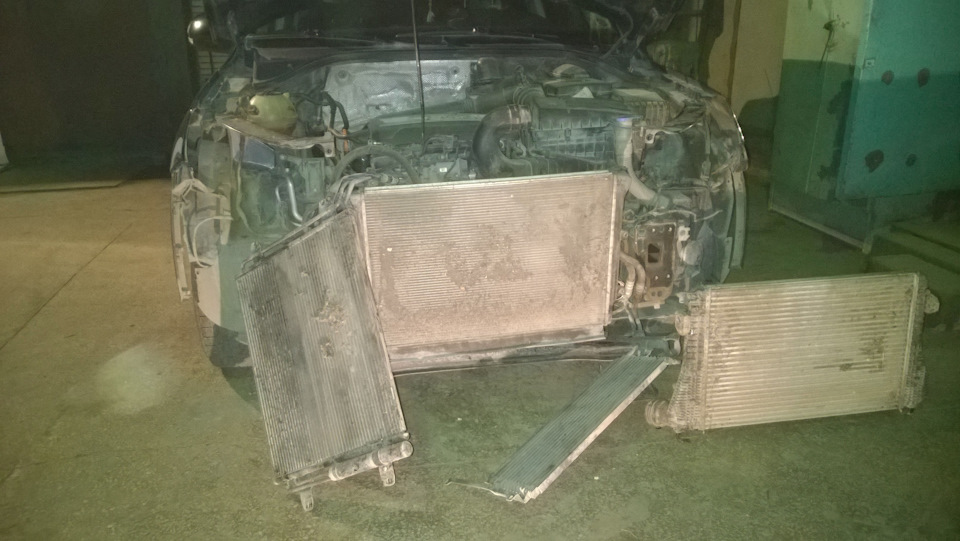 Мойка радиаторов — Volkswagen Tiguan (1G), 2 л, 2008 года | мойка | DRIVE2