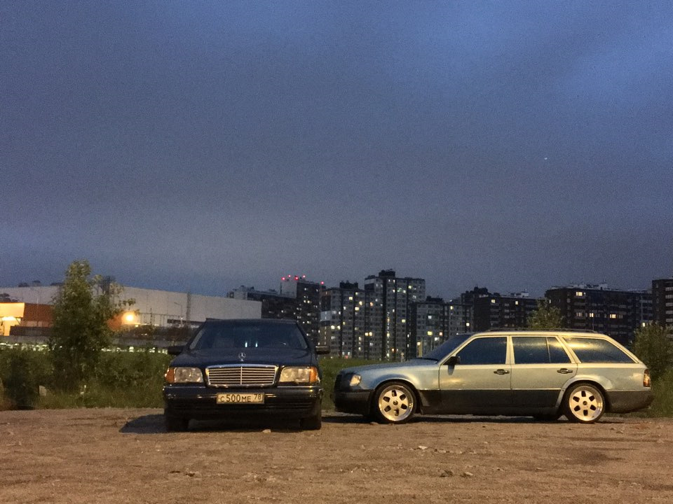 Покатались с W140 — Mercedes-Benz E-Class Estate (S124), 2,8 л, 1993 ...