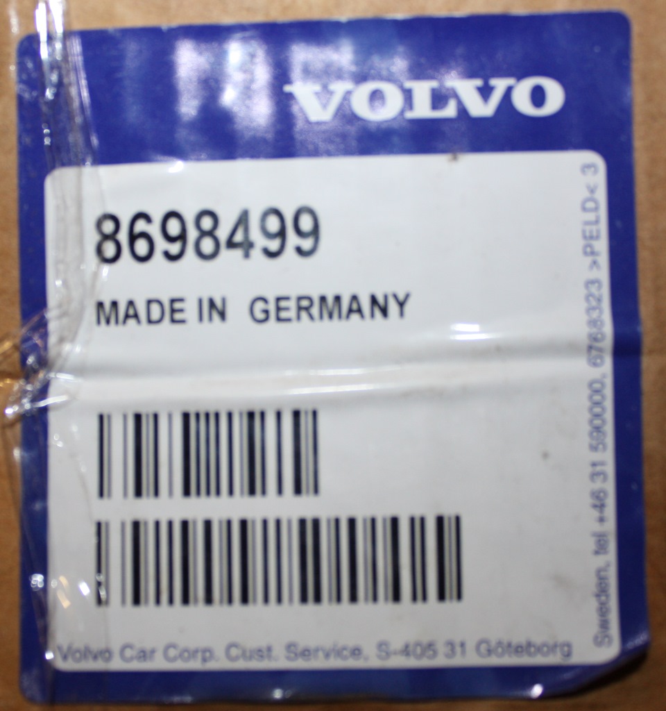 8698499 Wheel (16", 7x16", Colour code: 938, Aluminum) Volvo | Запчасти ...