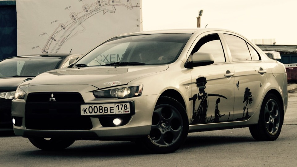Mitsubishi Lancer X 1.8 бензиновый 2008 | GOLD S18 на DRIVE2