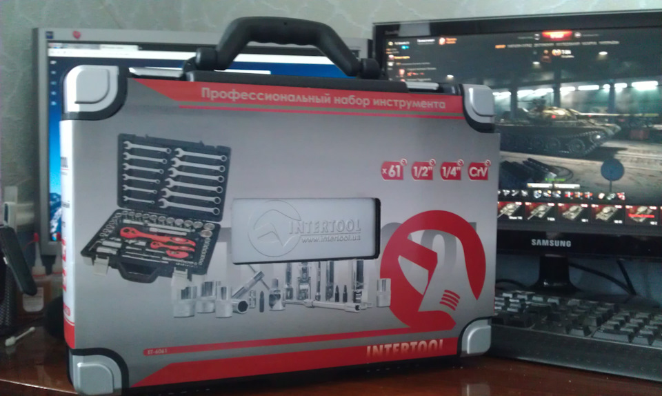 Профессиональный набор инструмента INTERTOOL — Chevrolet Aveo Sedan (1G), 1,5 л, 2007 года ...