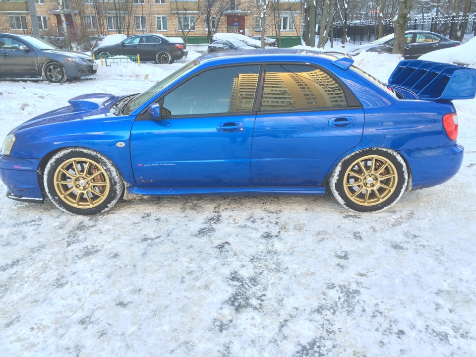 OZ Prodrive — Subaru Impreza WRX STI (GD), 2 л, 2003 года | колёсные ...