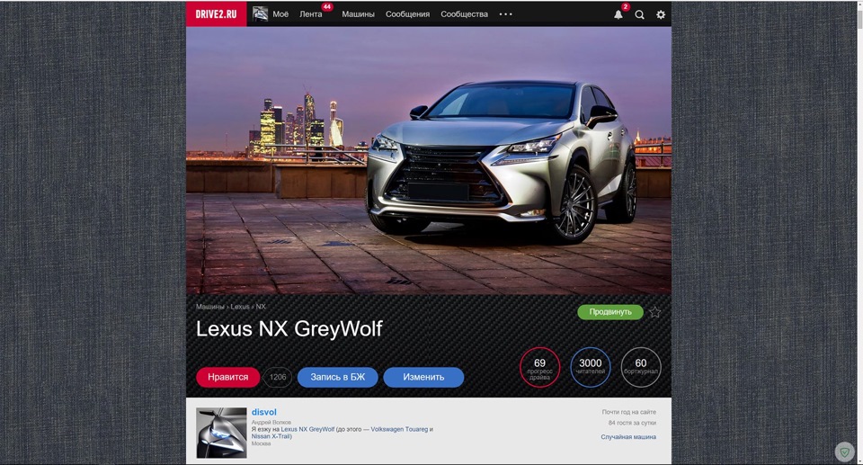 Круглое число))) — Lexus NX (1G), 2 л, 2015 года | просто так | DRIVE2