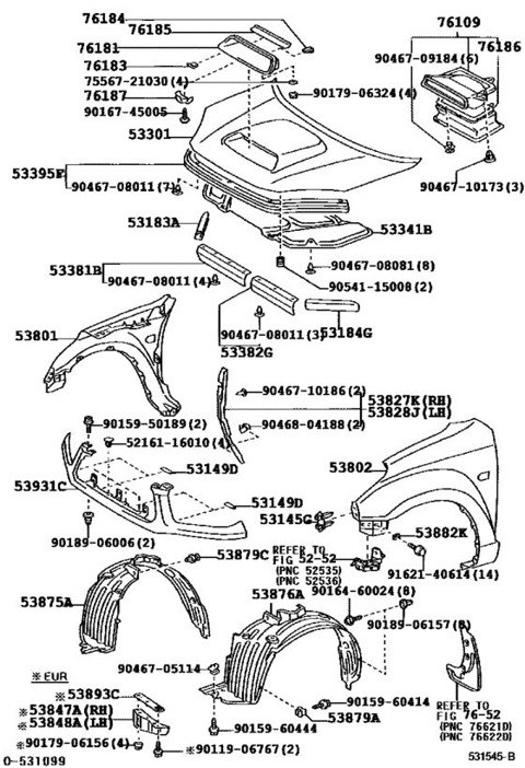 9046710186 Клипса пластиковая TOYOTA LEXUS | Запчасти на DRIVE2
