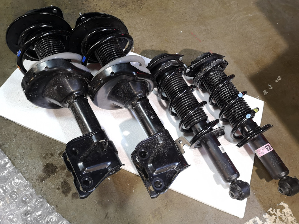 Подвеска 5х114.3 и Rays Trophy — Subaru Forester (SH), 2,5 л, 2012 года ...