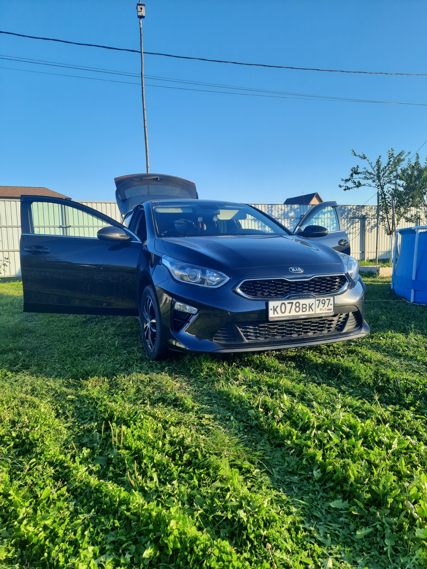 Наконец-то, на даче — KIA Ceed (3G), 1,6 л, 2020 года | покатушки | DRIVE2