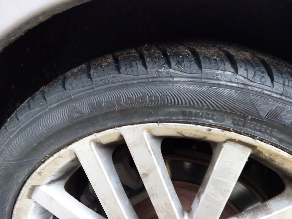 Новая зимняя резя) — Mazda 6 MPS, 2,3 л, 2006 года | шины | DRIVE2