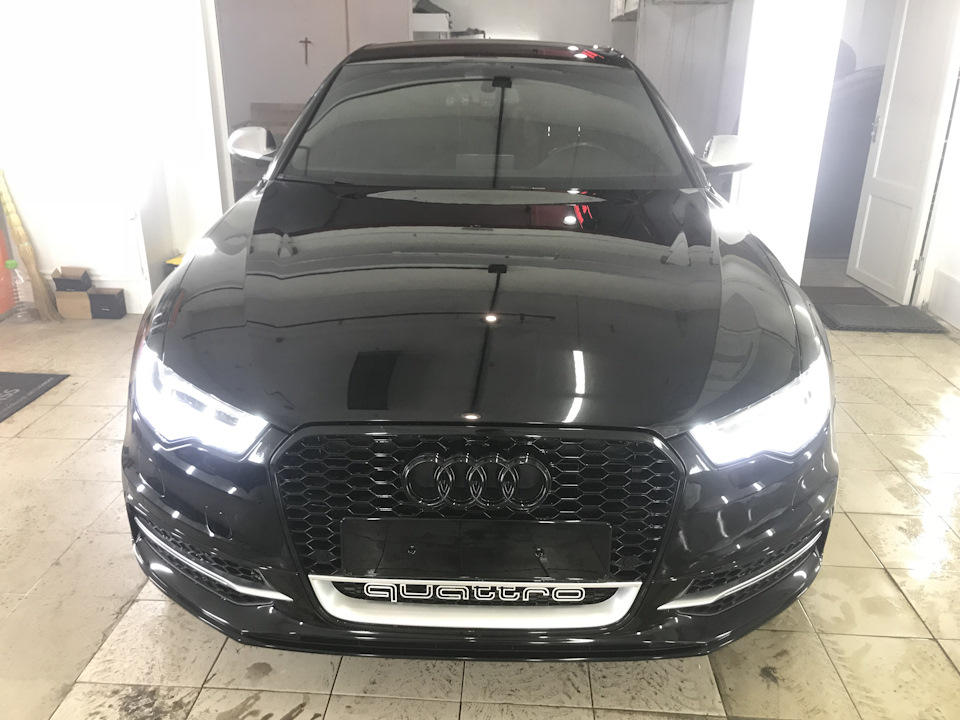 Поставил новый бампер — Audi A6 (C7), 3 л, 2012 года | кузовной ремонт ...