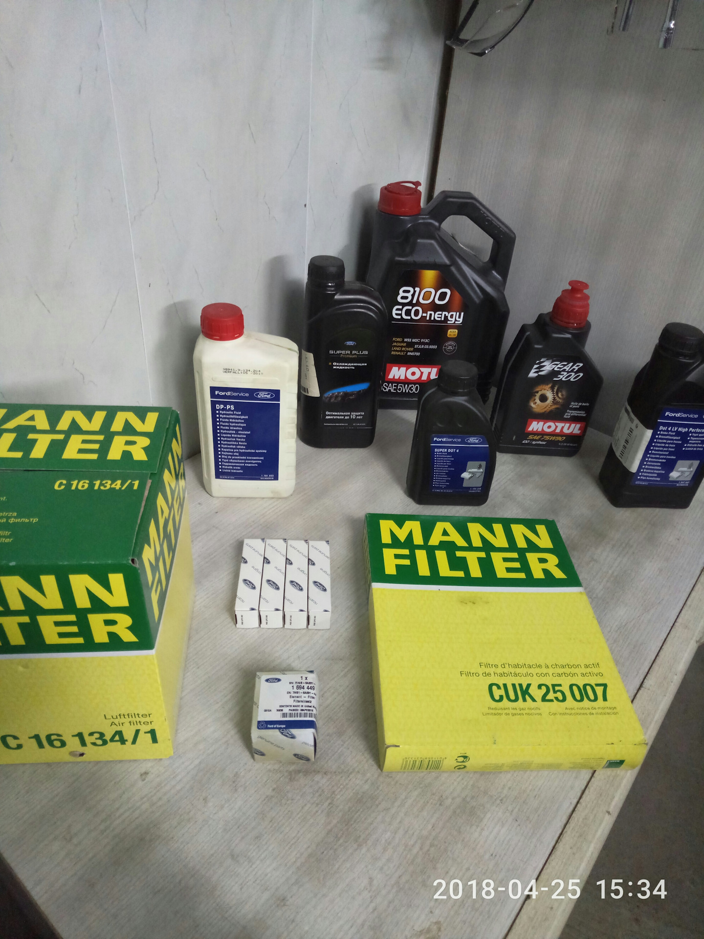 ТО 125 000 — Ford Focus Hatchback III, 1,6 л, 2013 года | плановое ТО | DRIVE2