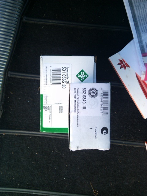 Ремень и т.п. — Volkswagen Passat Variant (B5), 1,9 л, 2003 года ...