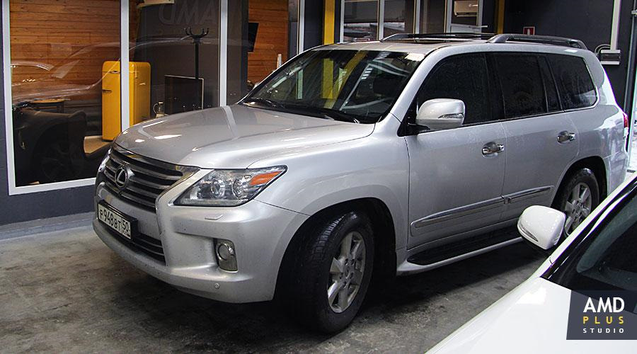 Перетяжка потолка Lexus LX-570 — AMD plus на DRIVE2