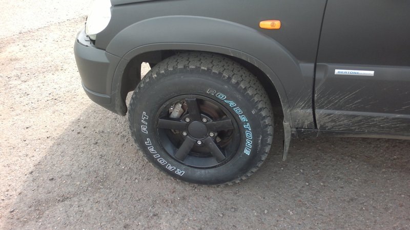 Ну вот еще один шаг на пути к грязи — Chevrolet Niva (1G), 1,7 л, 2009 ...