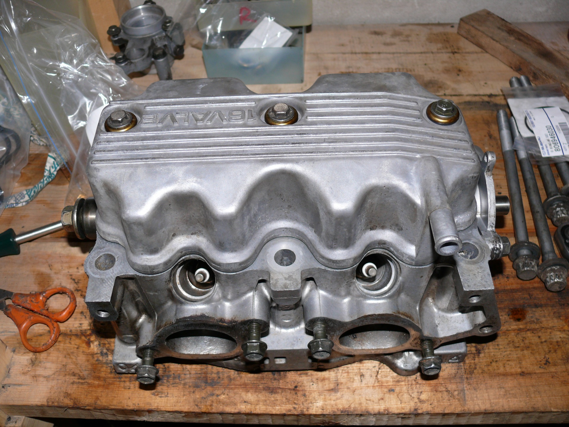 Капиталка, переход на стадию сборки — Subaru Legacy (BC/BJ/BF), 1,8 л ...