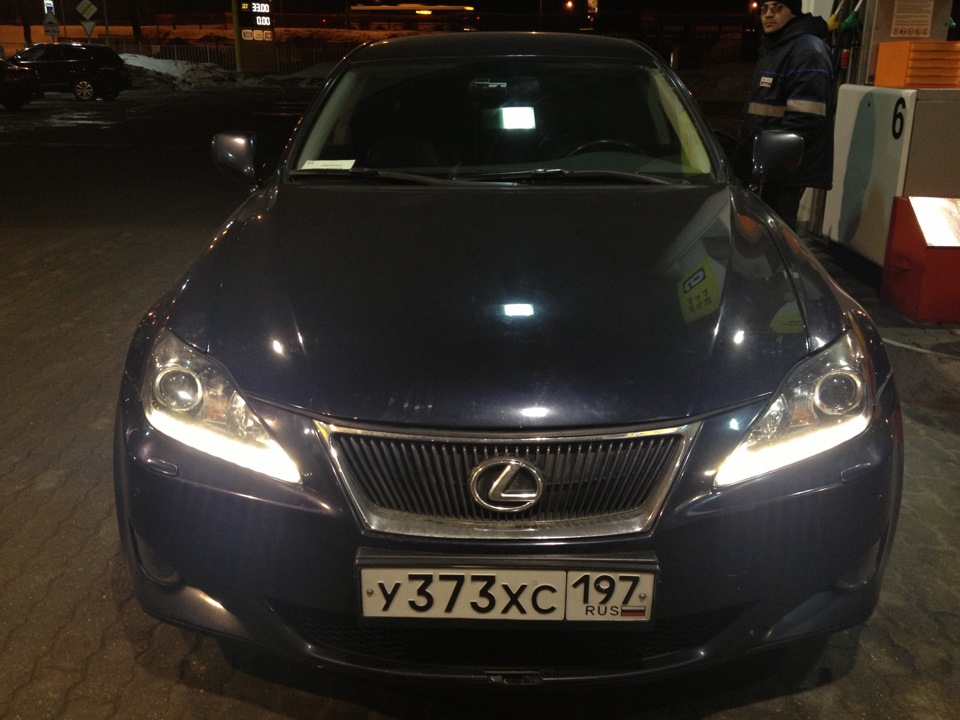 Установка фар MY2011 — Lexus IS II, 2,5 л, 2007 года | тюнинг | DRIVE2