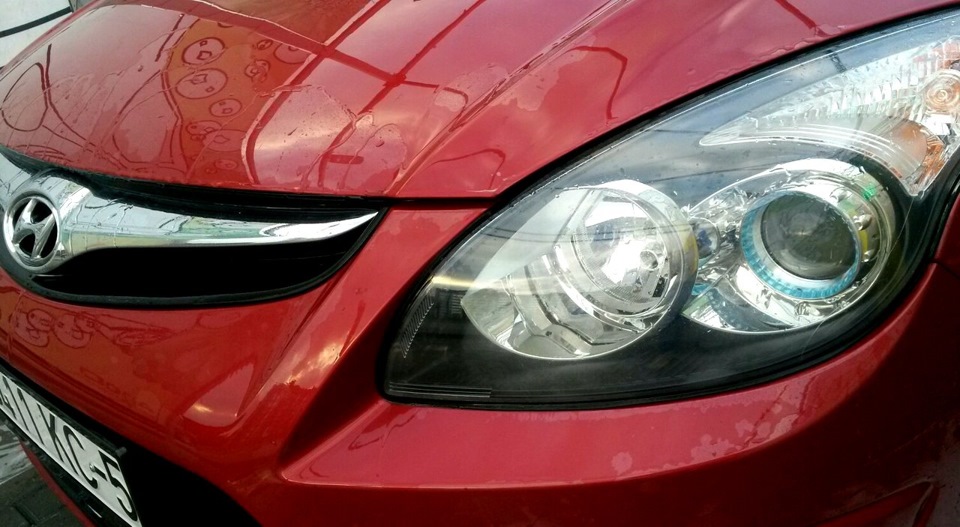 Проведенный вечер с 2-мя любимыми девочками — Hyundai i30 (1G), 1,4 л ...