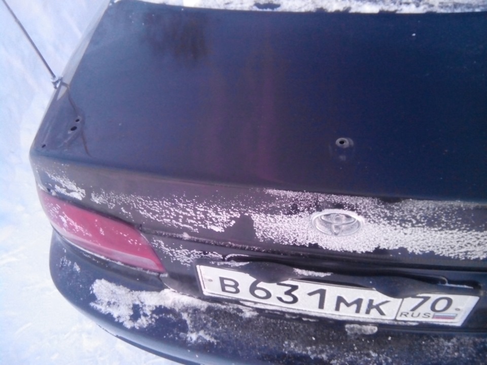 Спойлер TRD — Toyota Curren, 2 л, 1994 года | аксессуары | DRIVE2