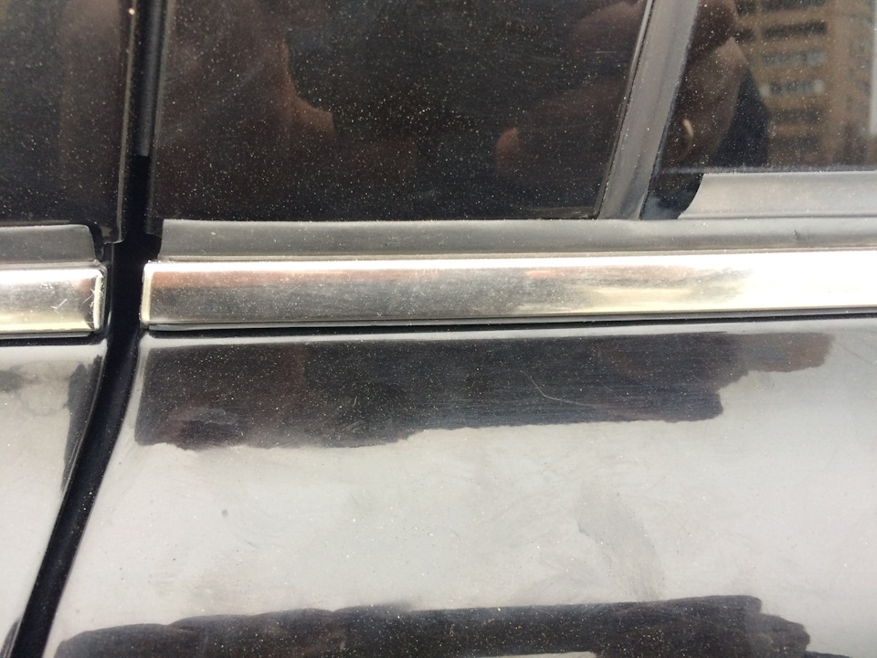 Беда не приходит одна (( или моя эпопея с молдингом стекла задней двери ...