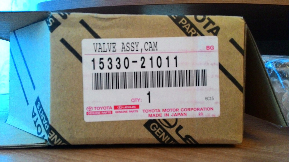 Замена клапана VVT-I — Toyota Corolla (120), 1,5 л, 2001 года | своими ...