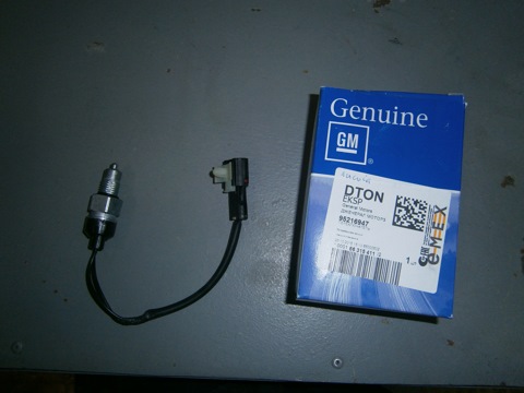 95216947 Датчик заднего хода GM | Запчасти на DRIVE2